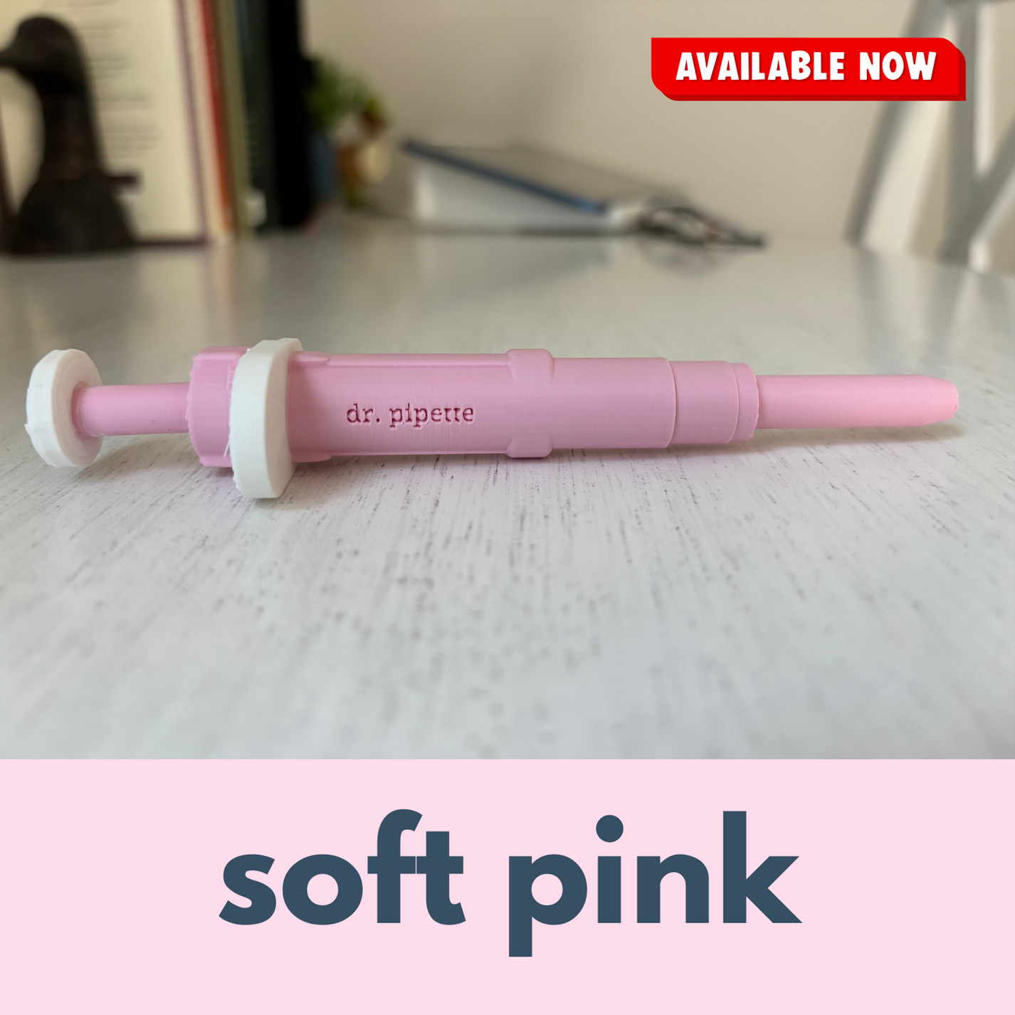 Original Pink Pipette Pen, Shop Custom Ballpoint Pens – Dr. Pipette Pen